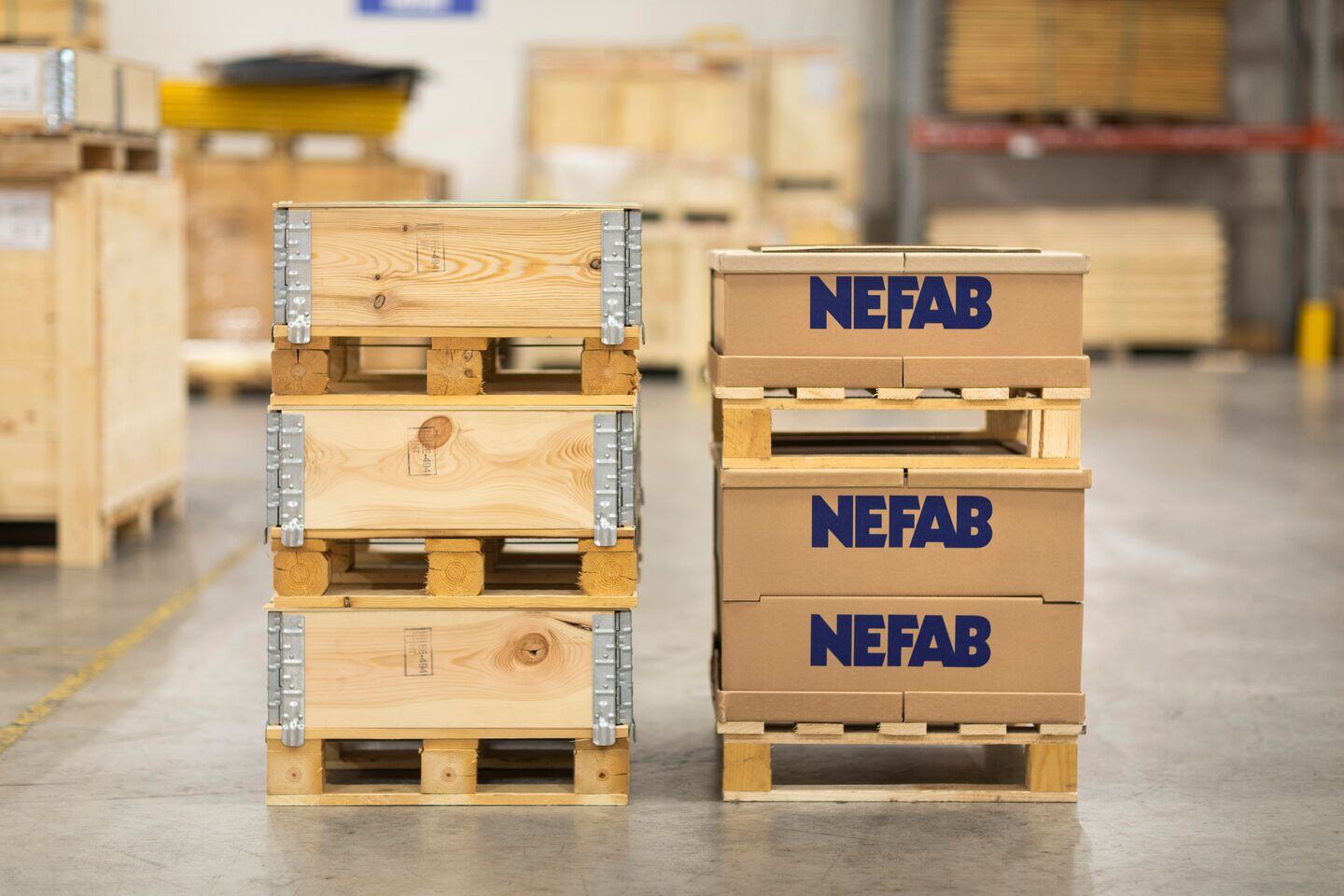 Nefab | EdgePak Pallet Collars